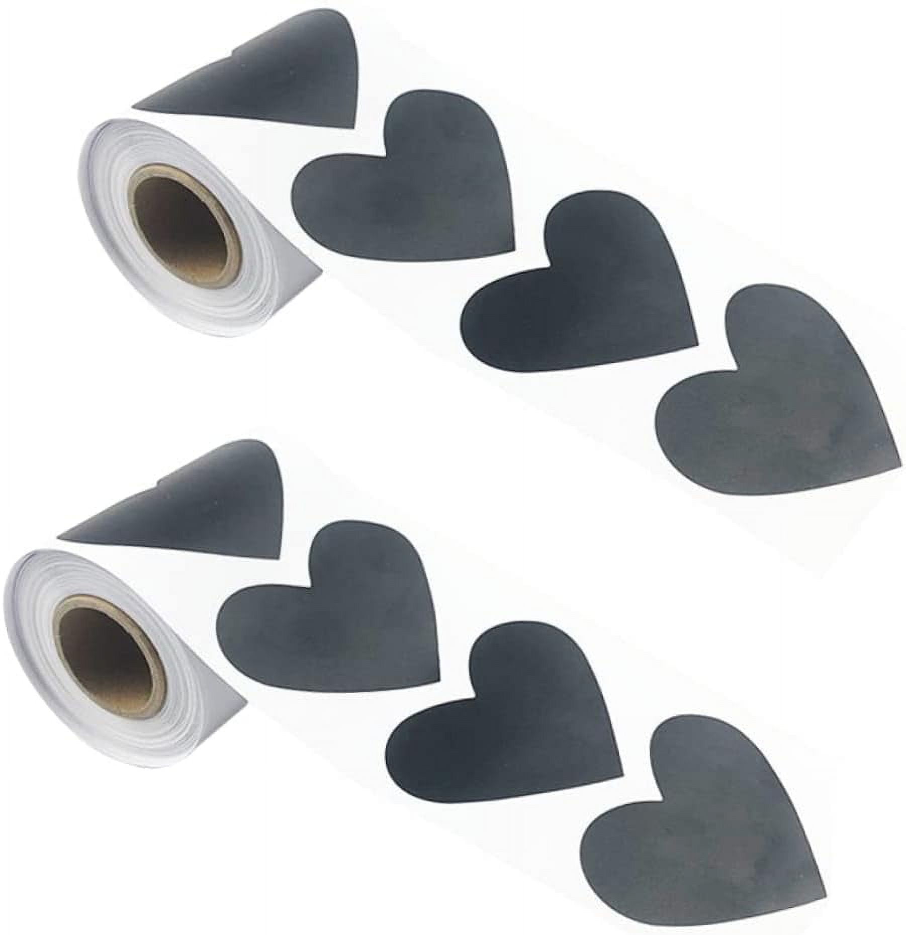 2 Rolls Dot Stickers Color Dots Stickers Envelope Seal Stickers Heart ...