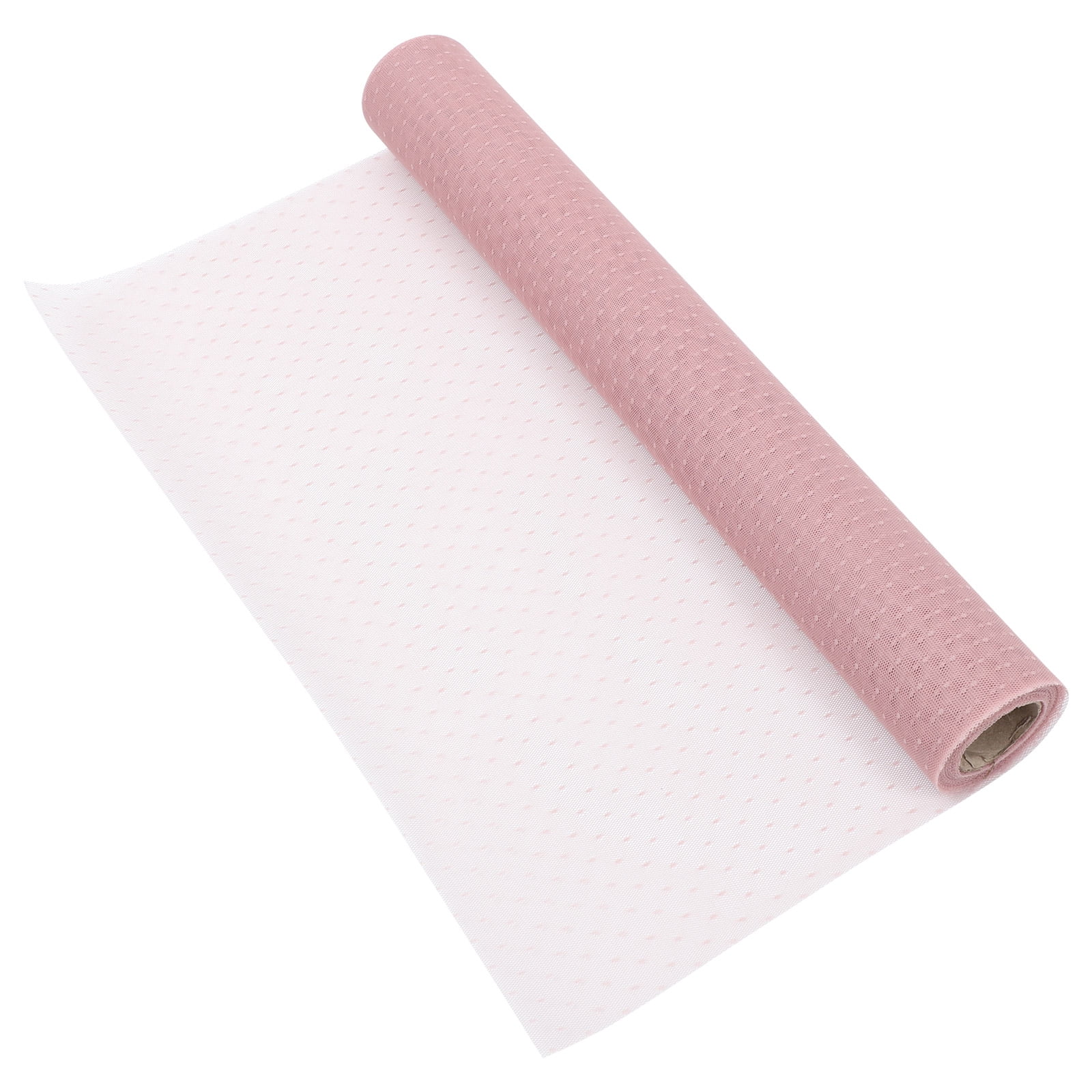 2 Rolls Dotted Yarn Wrapping Ribbon Bouquet Packing Mesh Flower Paper ...