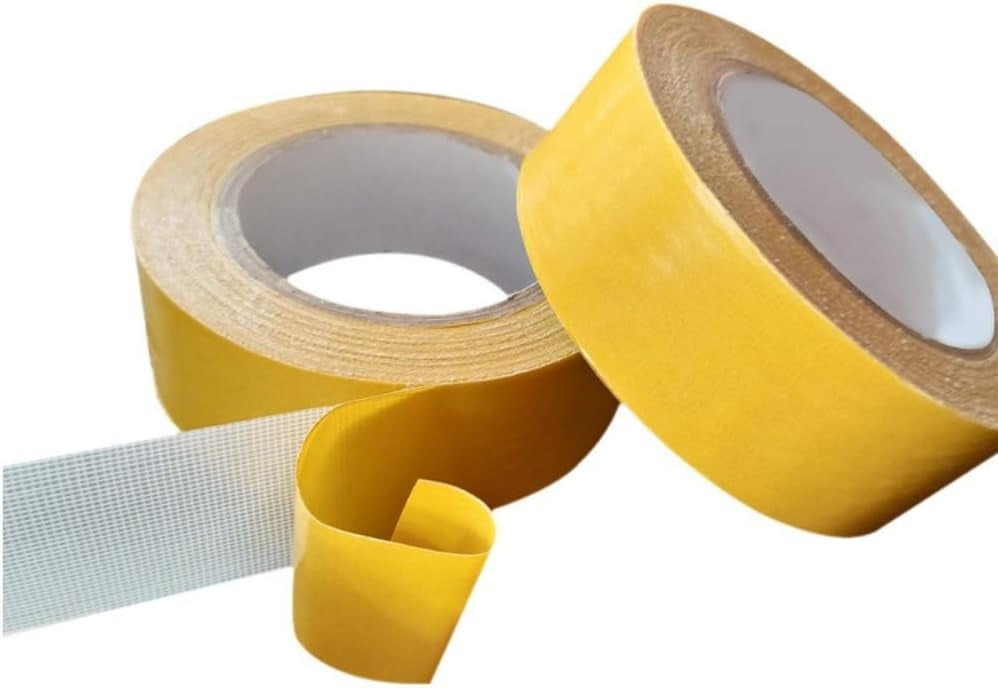 2 Rolls of Double-Sided Fabric Based Tape, Double-Sided Fabric Tape ...