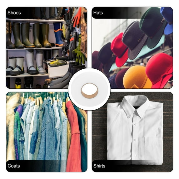 2 Rolls Double Sided Tape for Cloth Sewing Hemming Duct Window Curtains ...