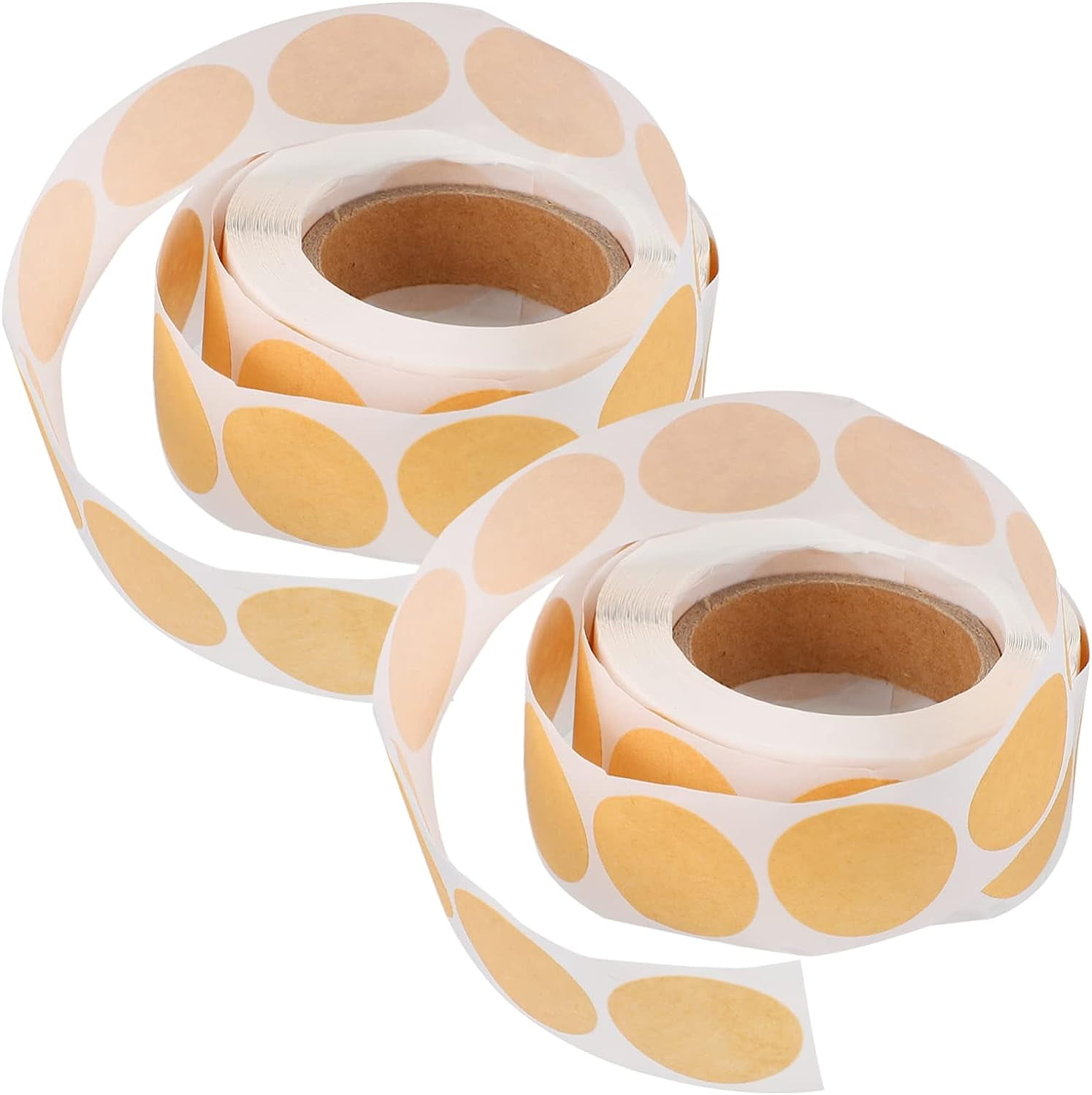 2 Rolls Durable Multi-Functional Blank Labels Sticky Labels Gift ...