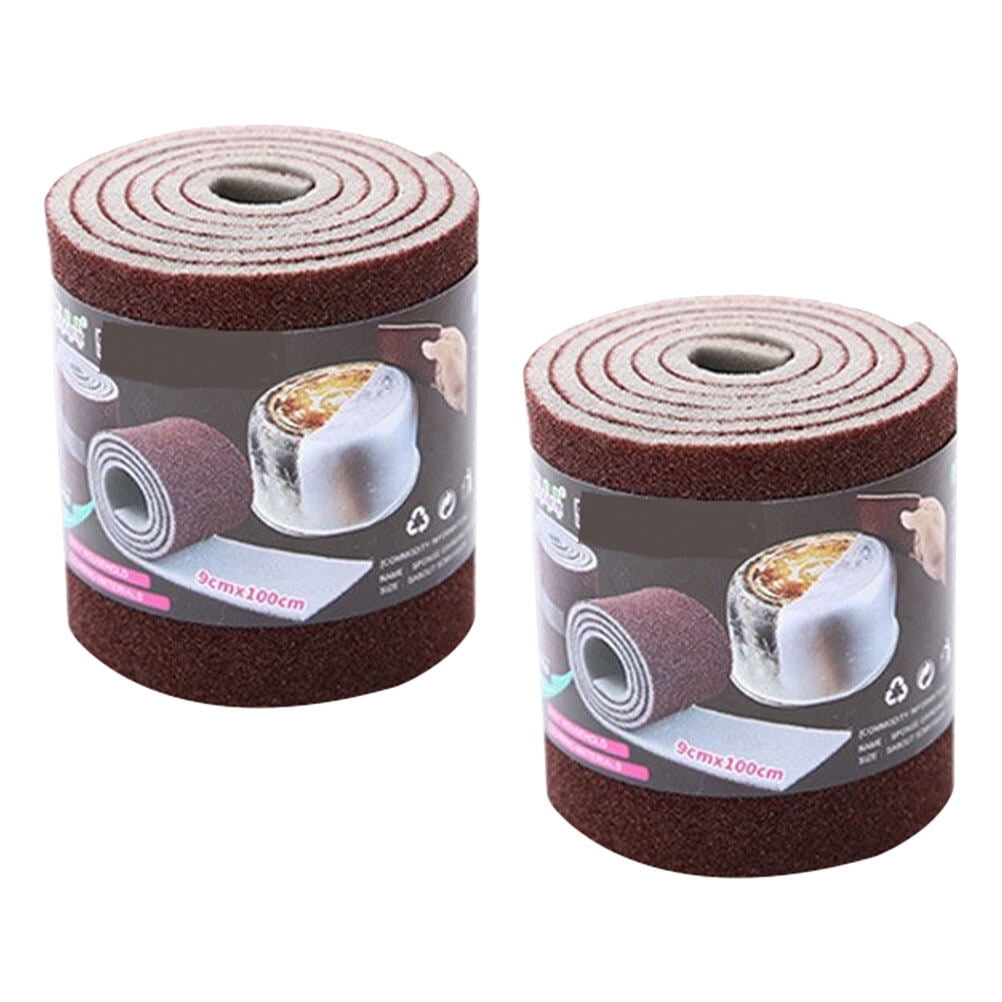 2 Rolls Emery Household Scrub Sponges Electric Scrubber Cutlery Dad ...