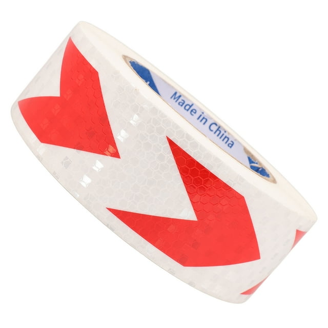 2 Rolls Fluorescent Reflective Warning Tape Safety Flashing - Walmart.com