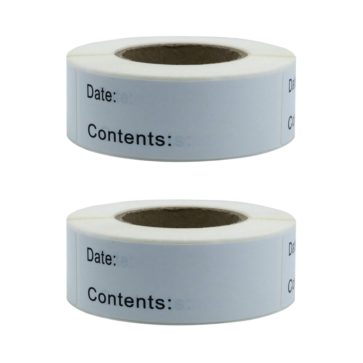 2 Rolls Freezer Tags Product Removable Tag Stickers No Residue Labels ...