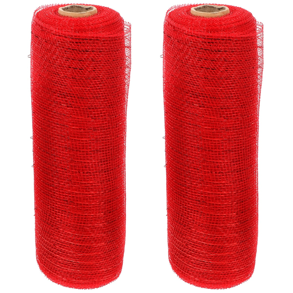 Eease 2 Rolls of Decorative Mesh Ribbons Gift Wrapping Ribbons Diy ...
