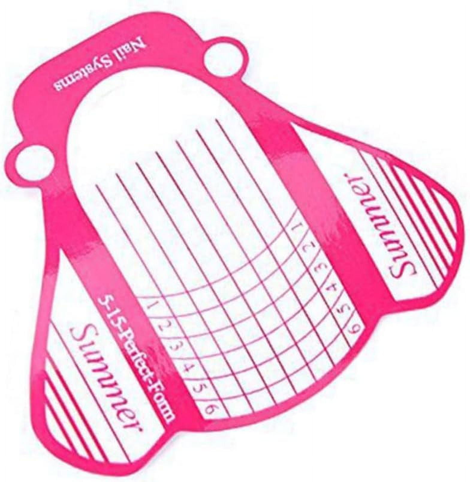 2 Rolls Gel Nail Sticker Nail Art Sticker Nail Tools Manicure Art ...