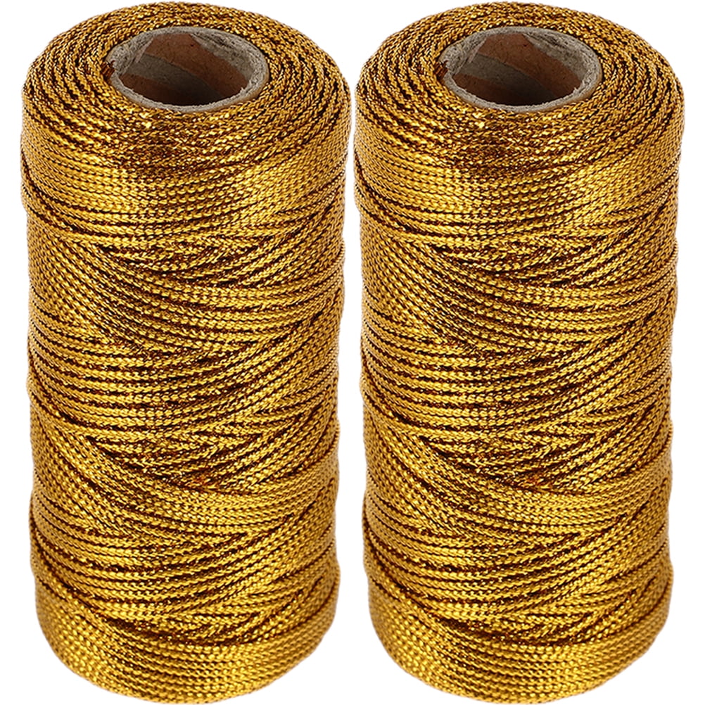 2 Rolls Gift Wrapping Line Christmas Gift Tags Gift Wrapping Threads ...