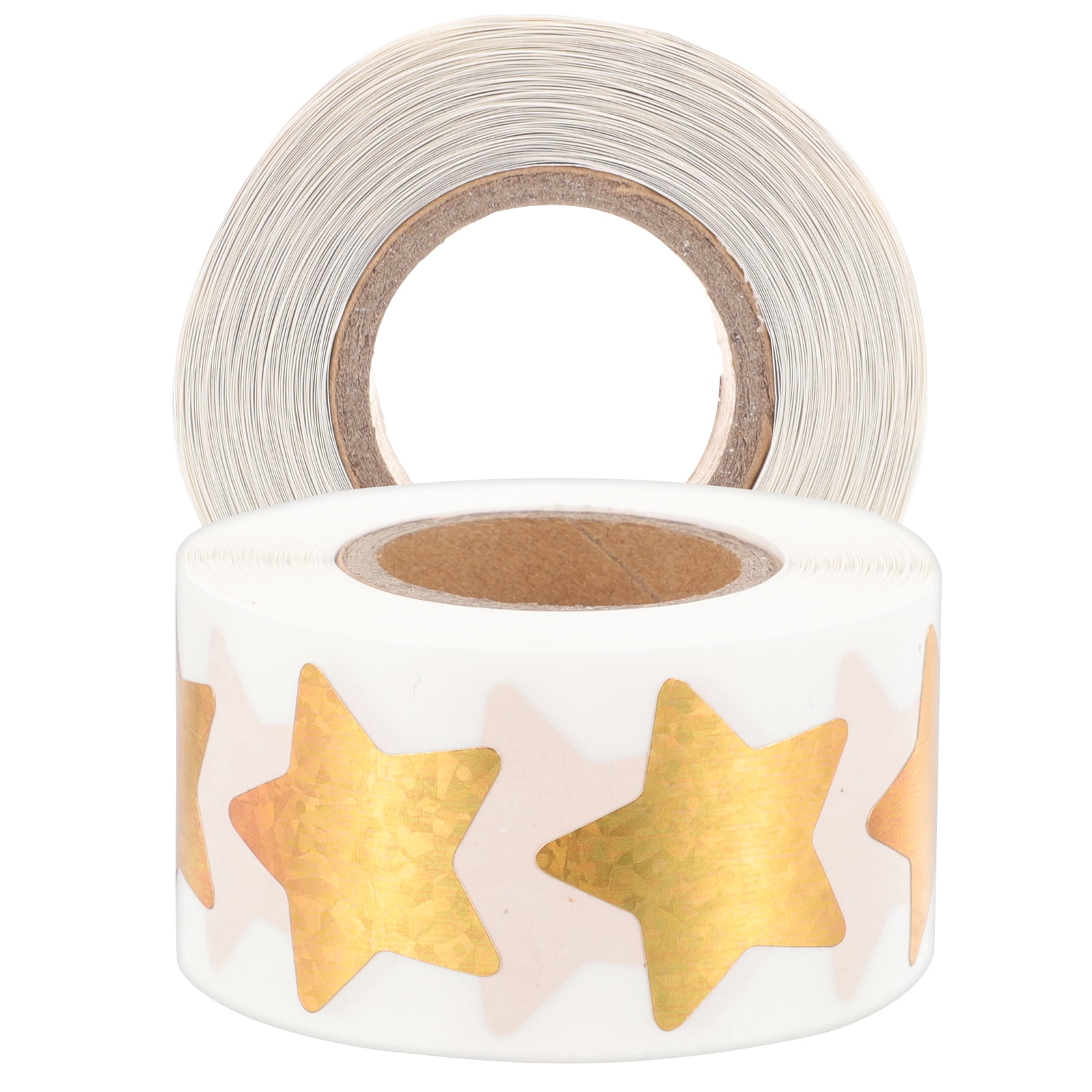 2 Rolls Shiny Star Stickers for Children's Rewards Craft Tags and ...