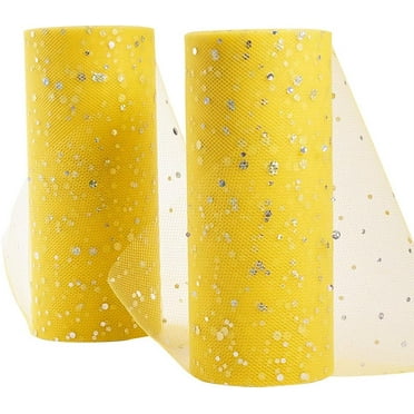 Threadart Premium Soft Tulle Mega Roll - 6" x 100 Yards (300ft) Fabric ...