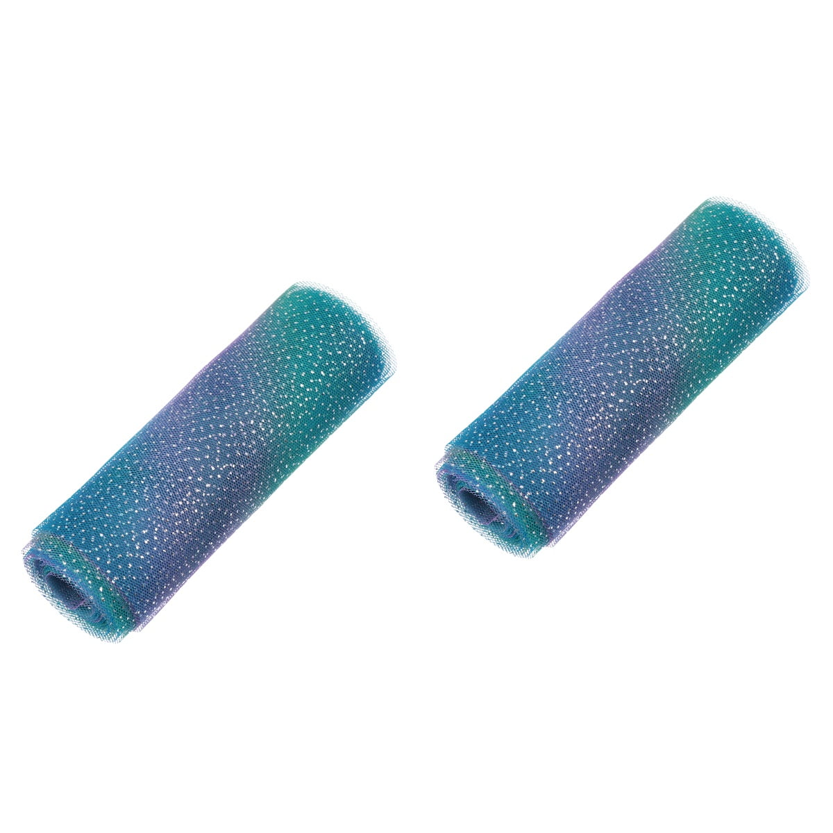 2 Rolls Gradient Mesh Bow Ribbon for Wrapping Curling Tulle Skirt Child ...