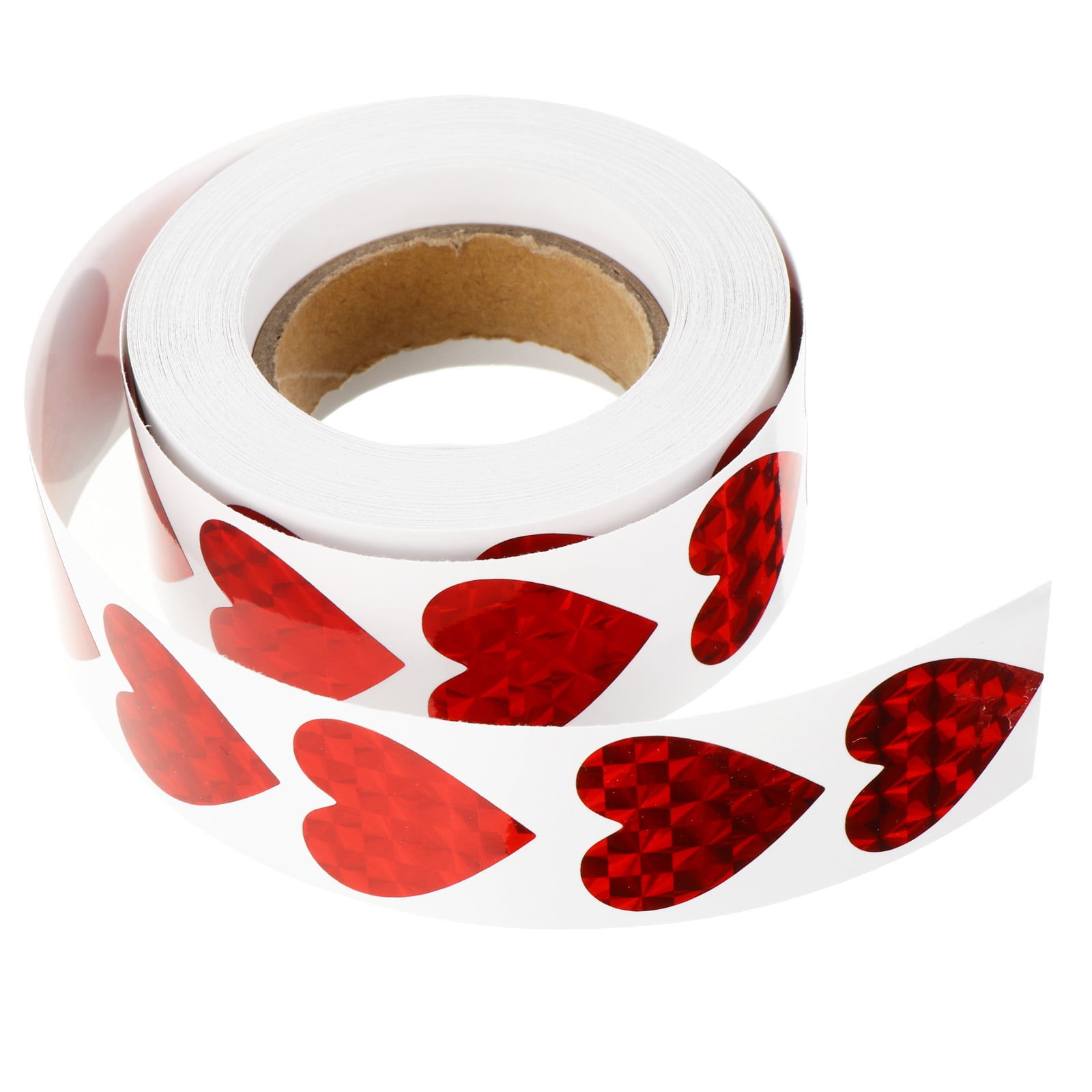 2 Rolls Heart Sticker Bulletin Labels Scrapbook Man Red - Walmart.com