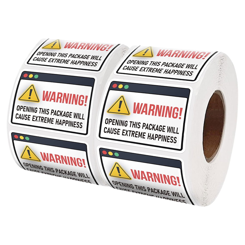 2 Rolls Holder Mounted Plant Board Package Happiness Sticker - Walmart.com