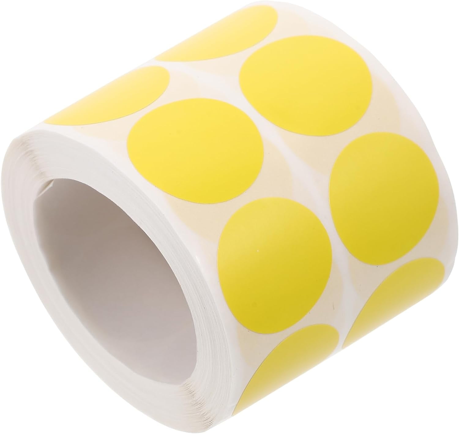 2 Rolls Label Label Sticker Sticker Labels Round The Circle Round ...