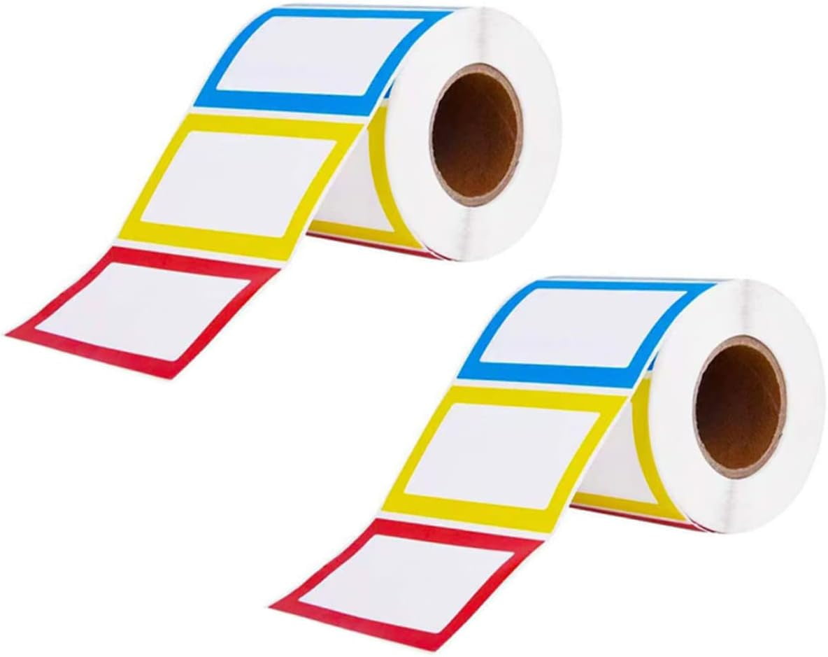 2 Rolls Label Sticker Logo Stickers Baby Stickers Deco Stickers Name ...