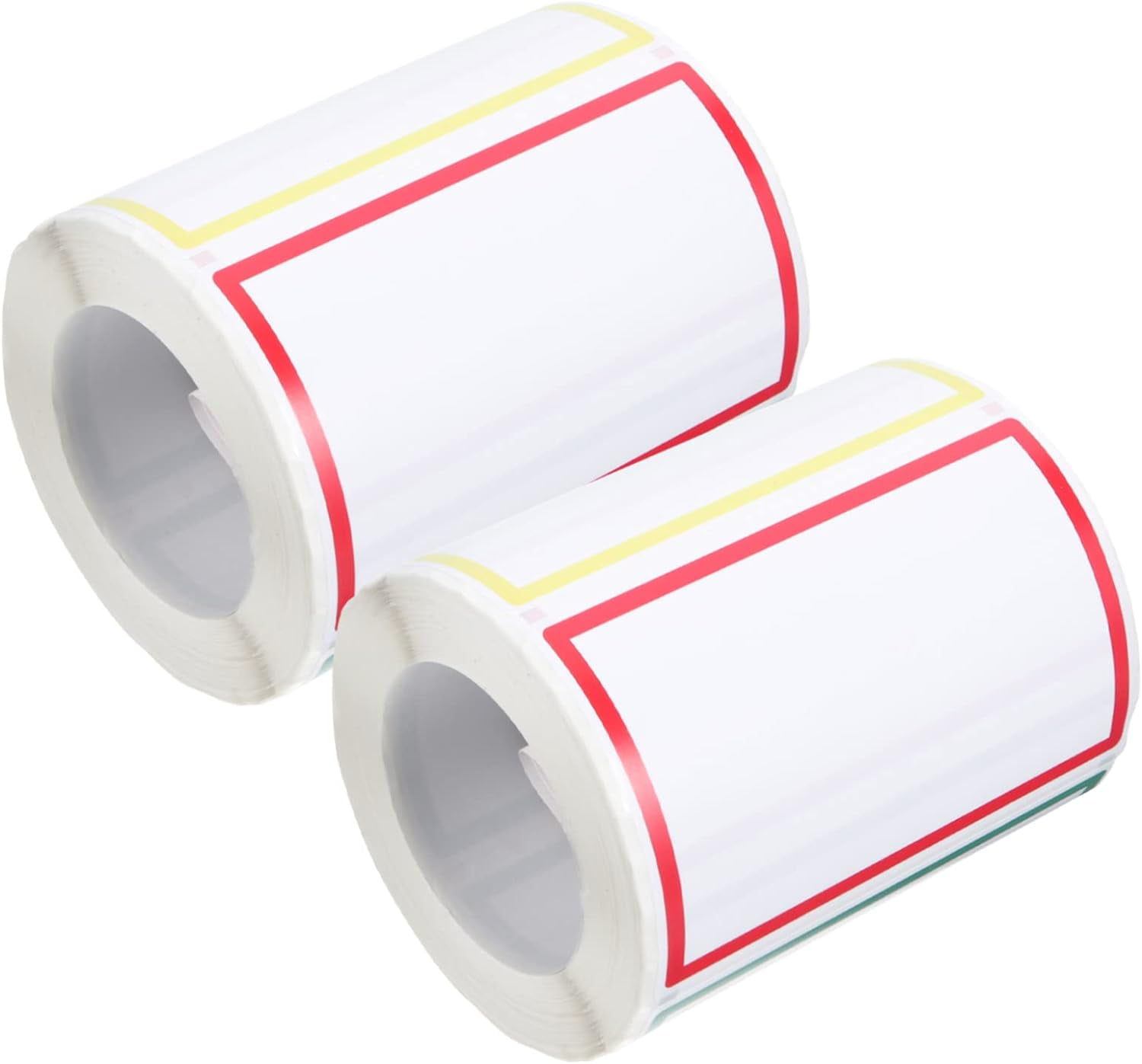 2 Rolls Label Sticker Name Sticker Blank Stickers Color Stickers ...