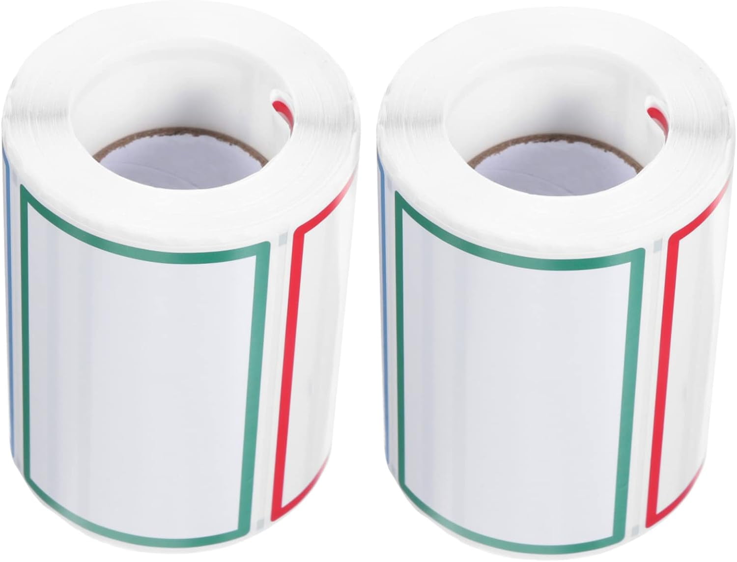 2 Rolls Label Sticker Name Sticker Blank Stickers Adhesive Stickers ...