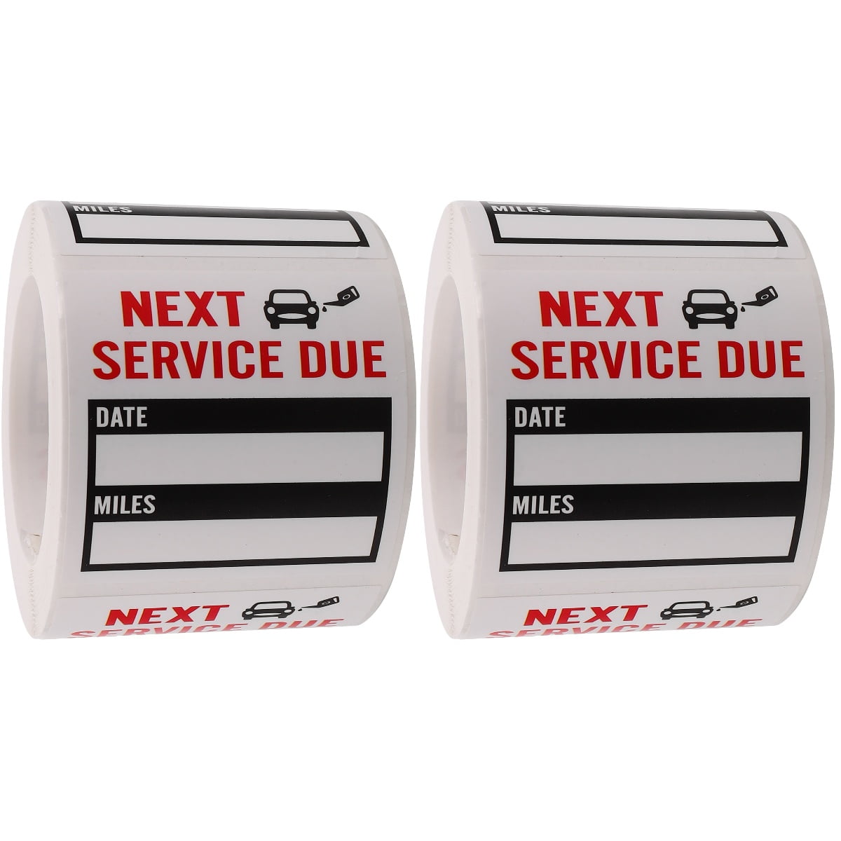 2 Rolls Labels Stickers Oil Changing Service Maintenance Decal for Car ... 2 Rolls Labels Stickers Oil Changing Service Maintenance Decal for Car ...
