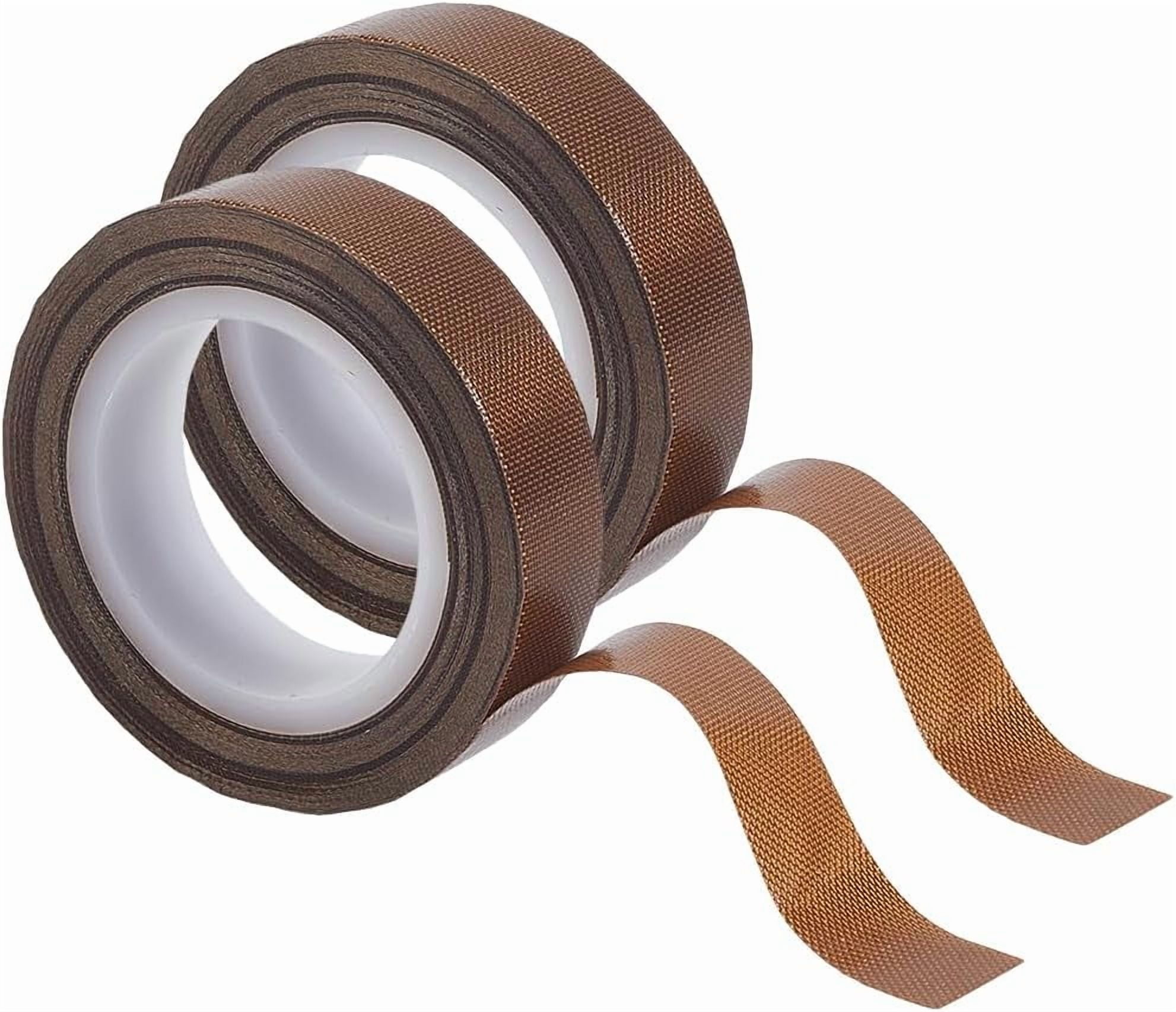 2 Rolls Low Friction Tape Drawer Tape Brown 32.8ft x 0.4" Fibre High ...
