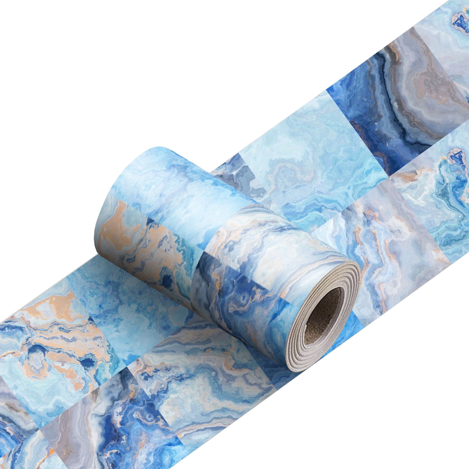 2 Rolls Marble Wallpaper Borders for Mirror Frame Border Contact Paper ...