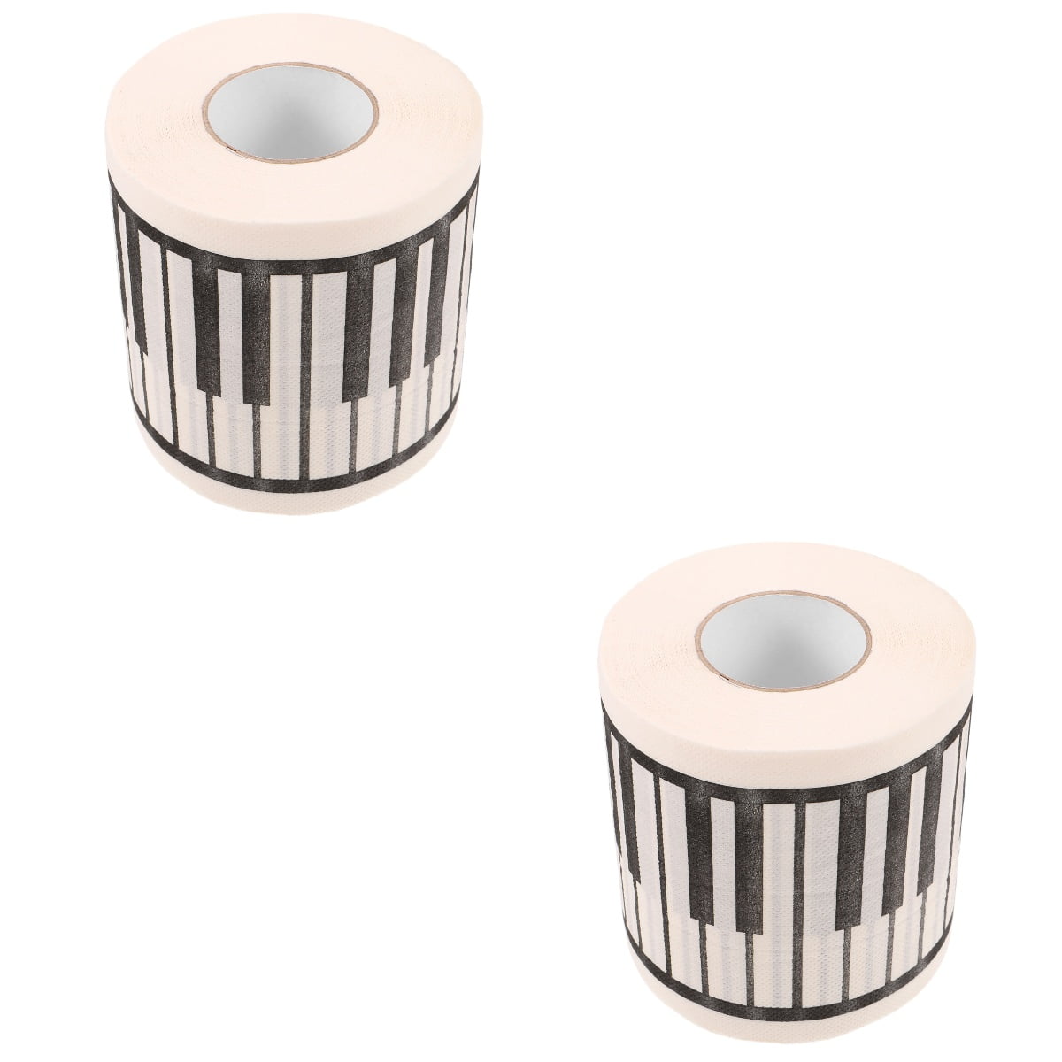 unbranded 2 Rolls Piano Toilet Paper Printing Toilet Paper Piano ...