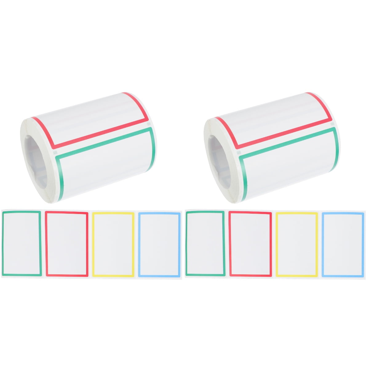 2 Rolls Name Tag Blank Label Stickers Office and Supplies Office ...