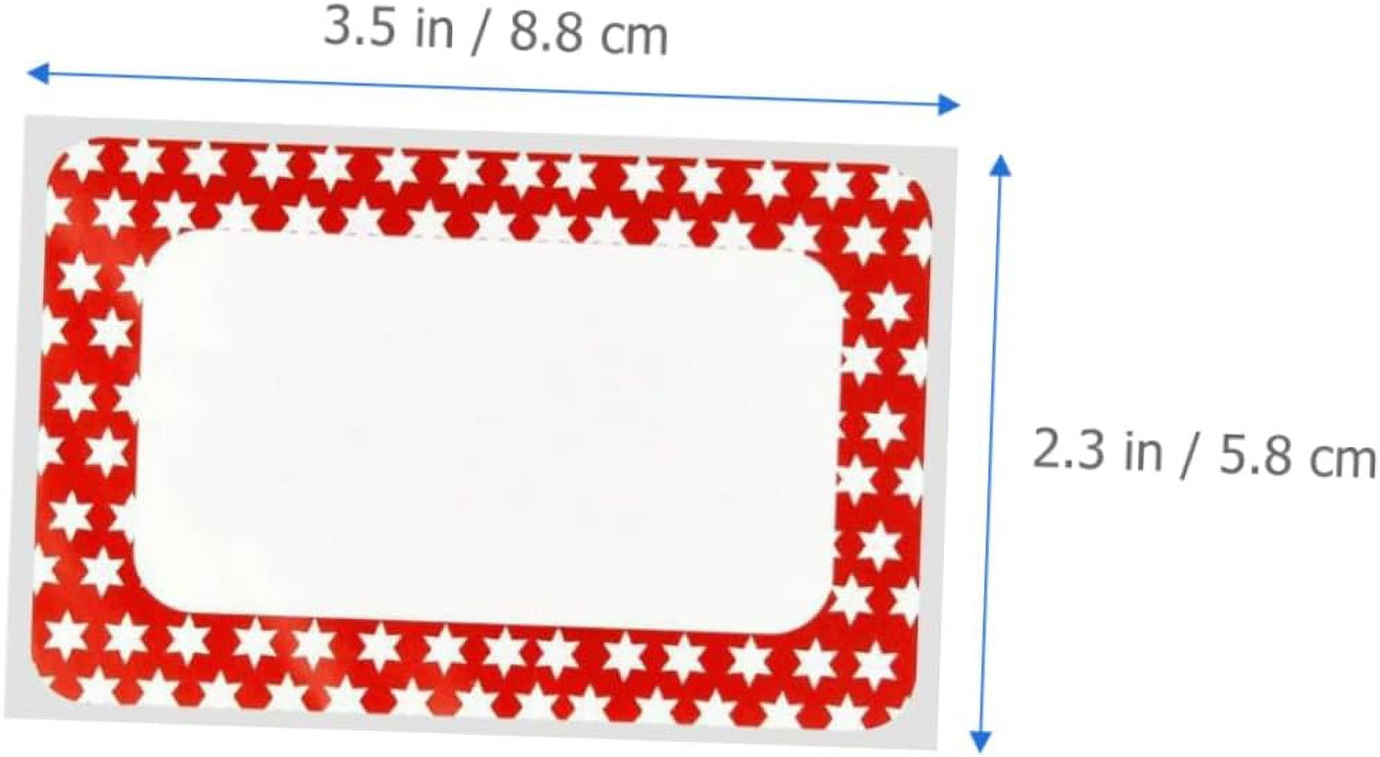 2 Rolls Name Tag Stickers Name Tags Diy Name Stickers Stick On Name ...