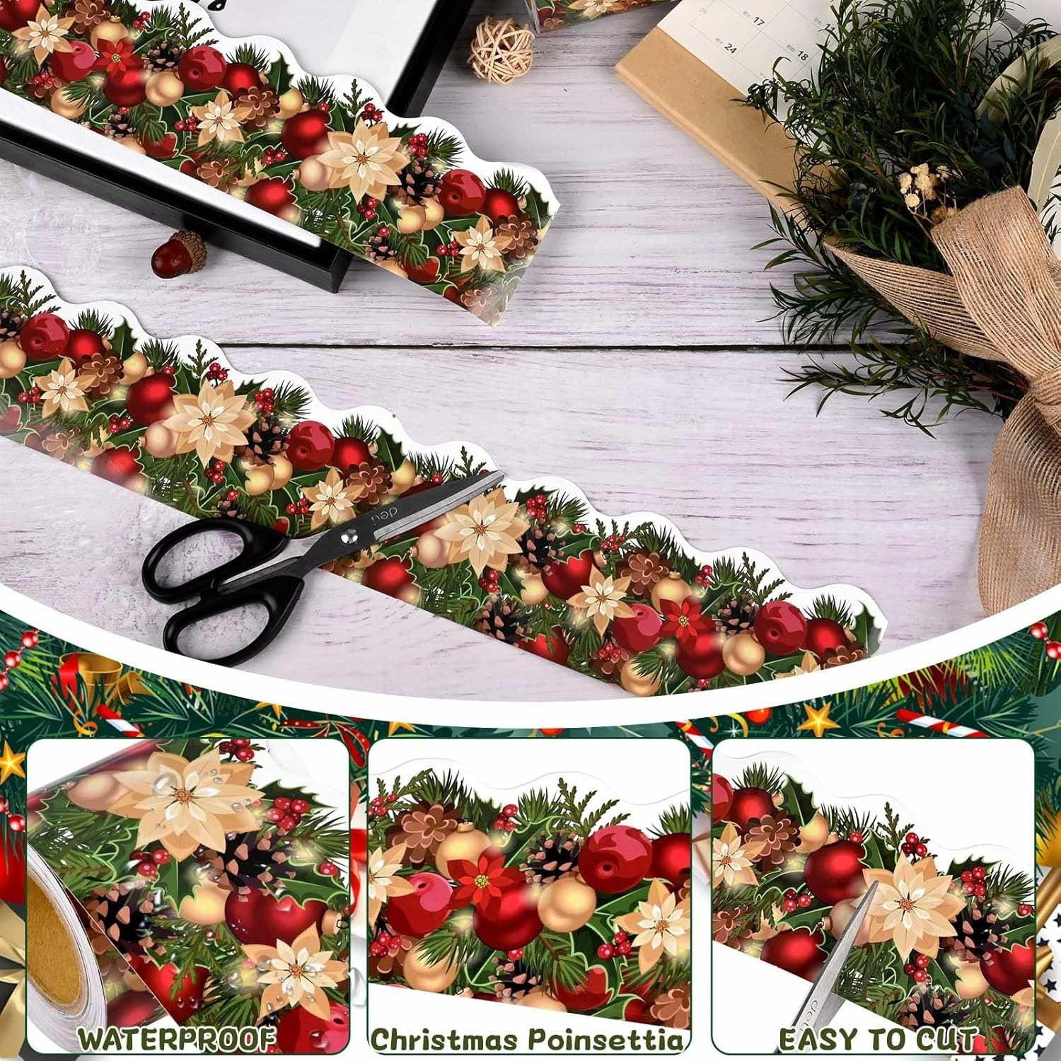 2 Rolls Of 118 Feet Gingerbread Man Bulletin Board Decorations Cute ...