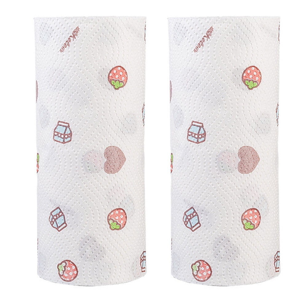 2 Rolls Oil Absorption Paper Napkins Absorb Water Paper Towel ...