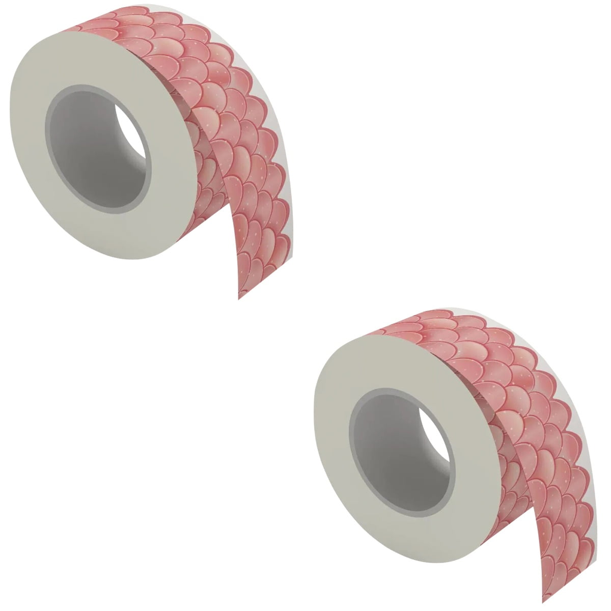 2 Rolls Pattern Bulletin Board Borders Sticker Removable Decals ...