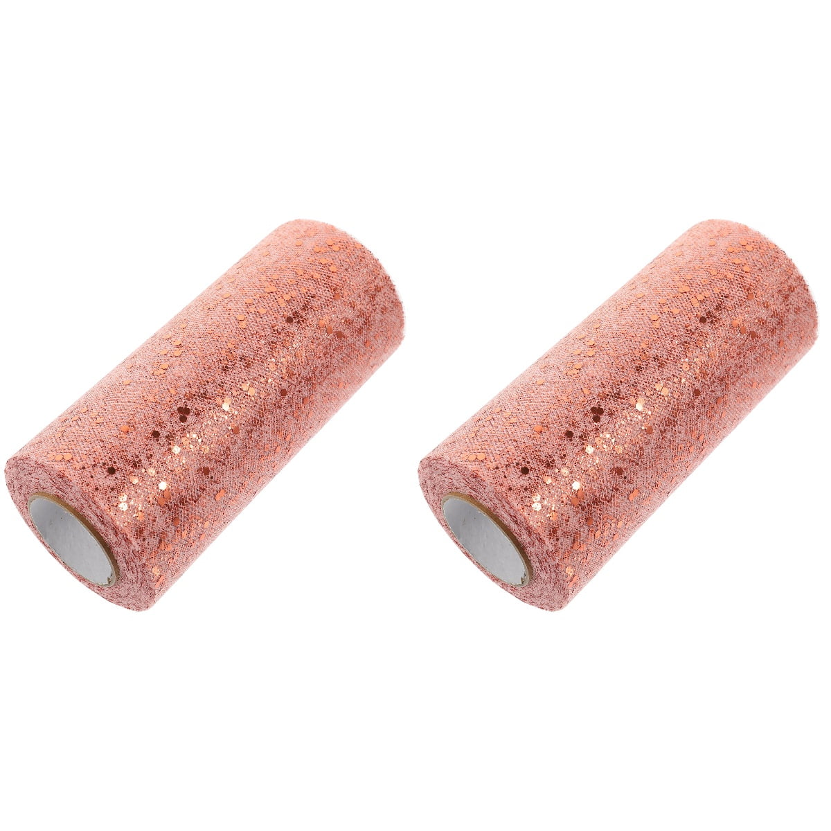 2 Rolls Powder Net Rolling Yarn Ribbon Craft Wrapping Tulle Fabric ...