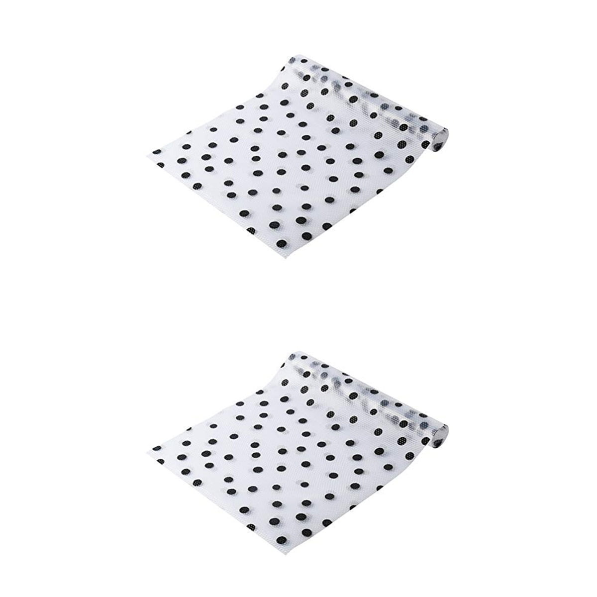 2 Rolls Refrigerator Waterproof Pad Cabinet Liner Kitchen Shelf Liner ...