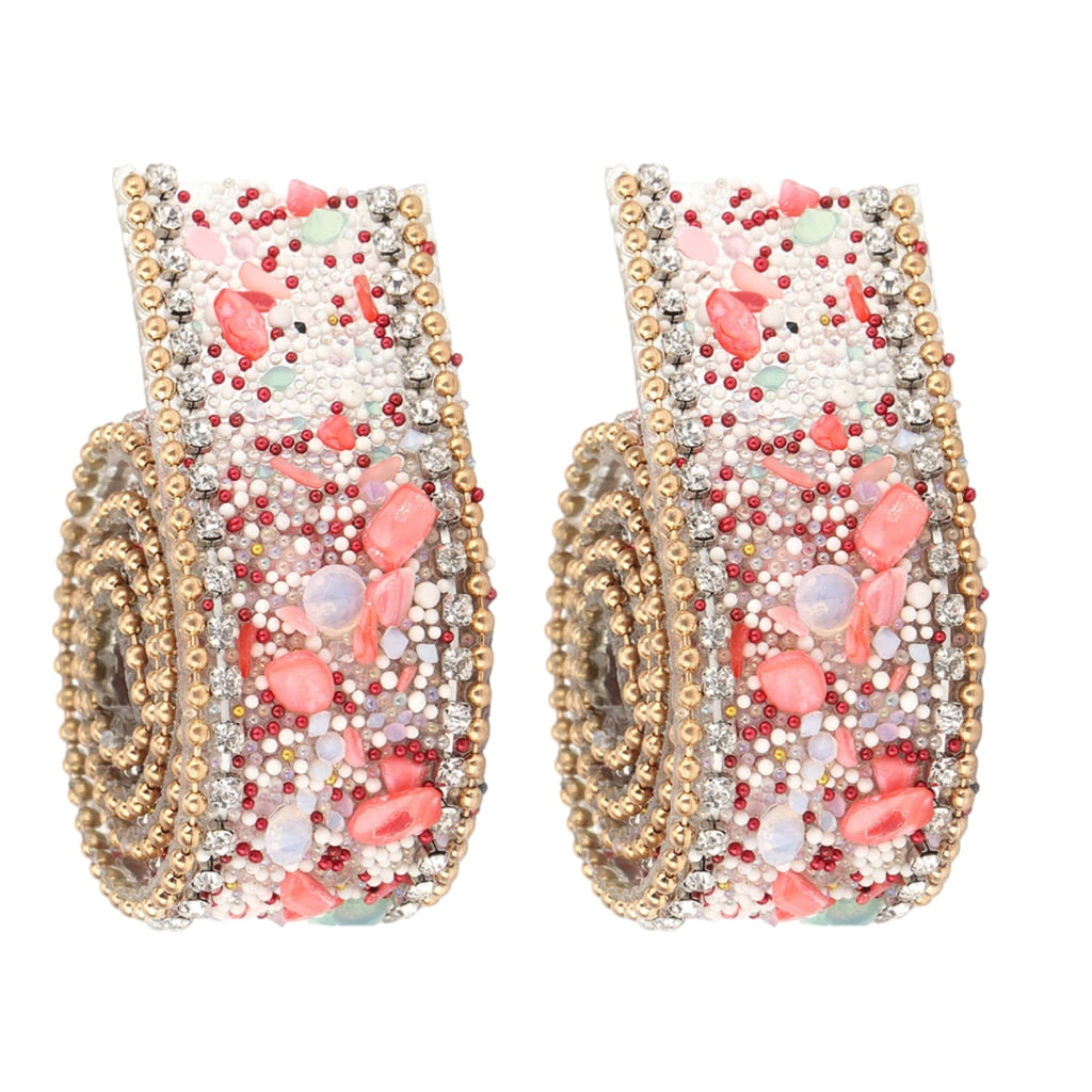 2 Rolls Rhinestones Chain Sew On Rhinestones Trim Iron On Rhinestones ...