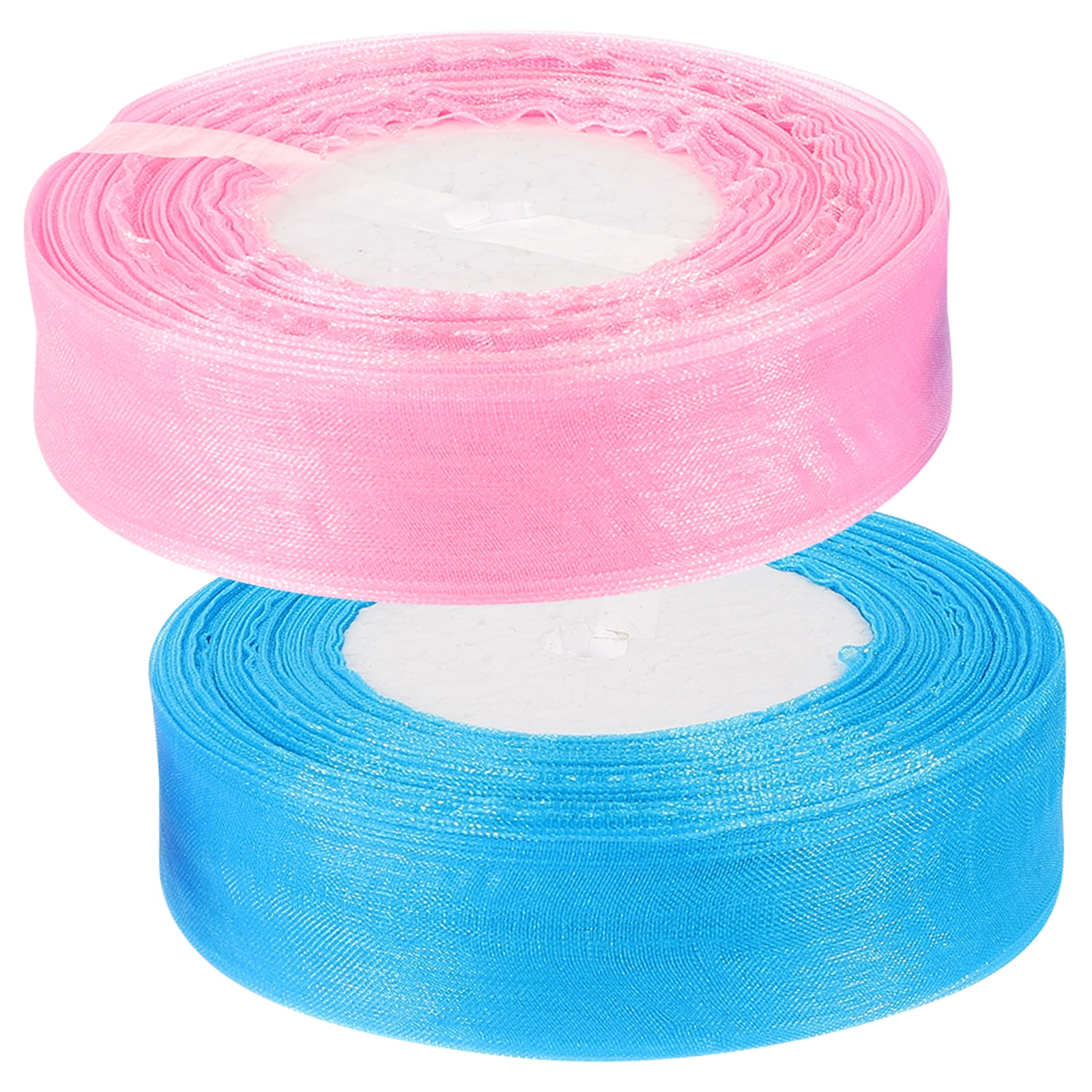 ifundom Two Color Ribbon Silk Assorted Color 2 Rolls - Walmart.com