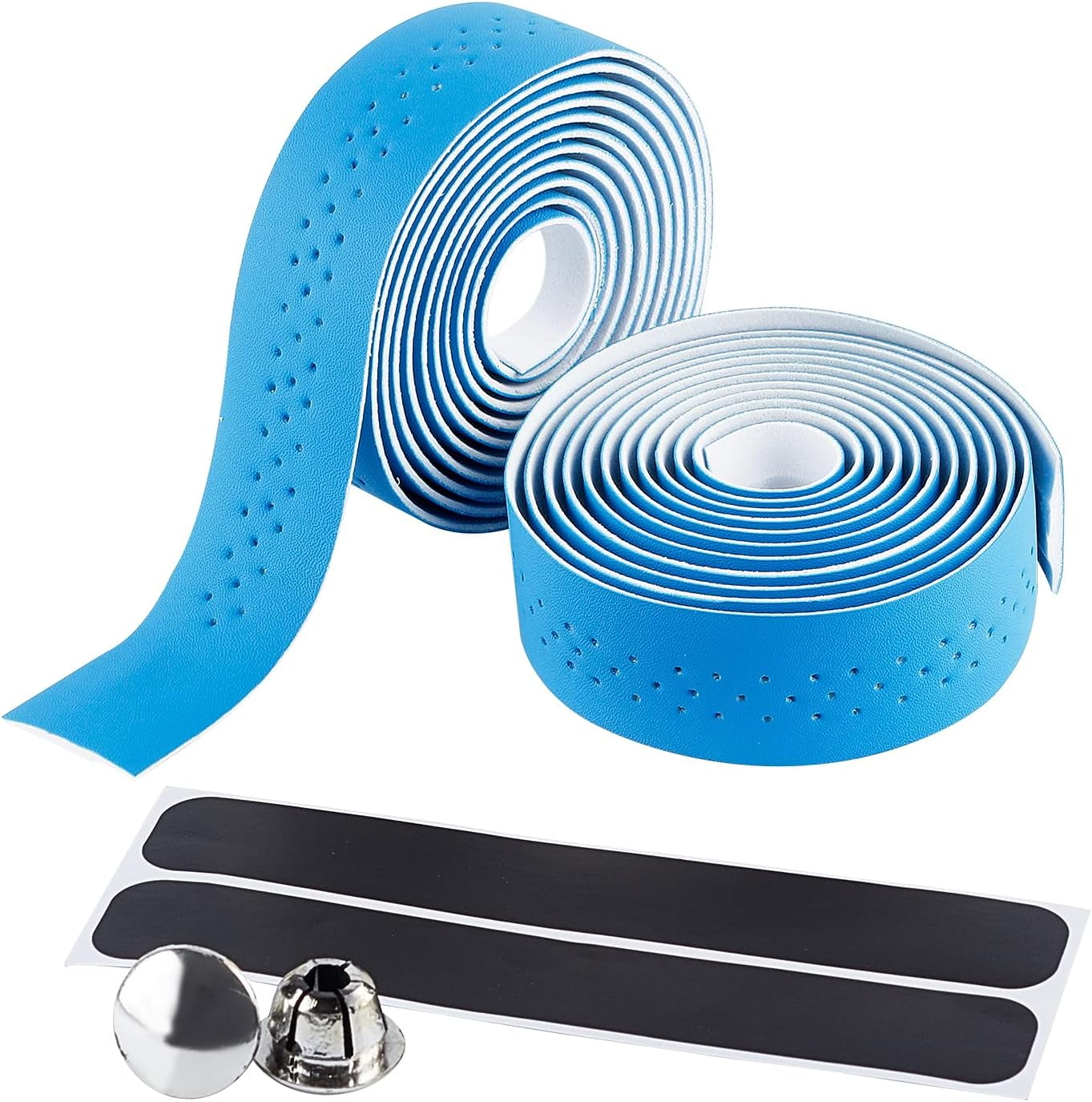 2 Rolls Road Bike Handle Tape Handlebar Tape Bicycle Bar Wraps with ...