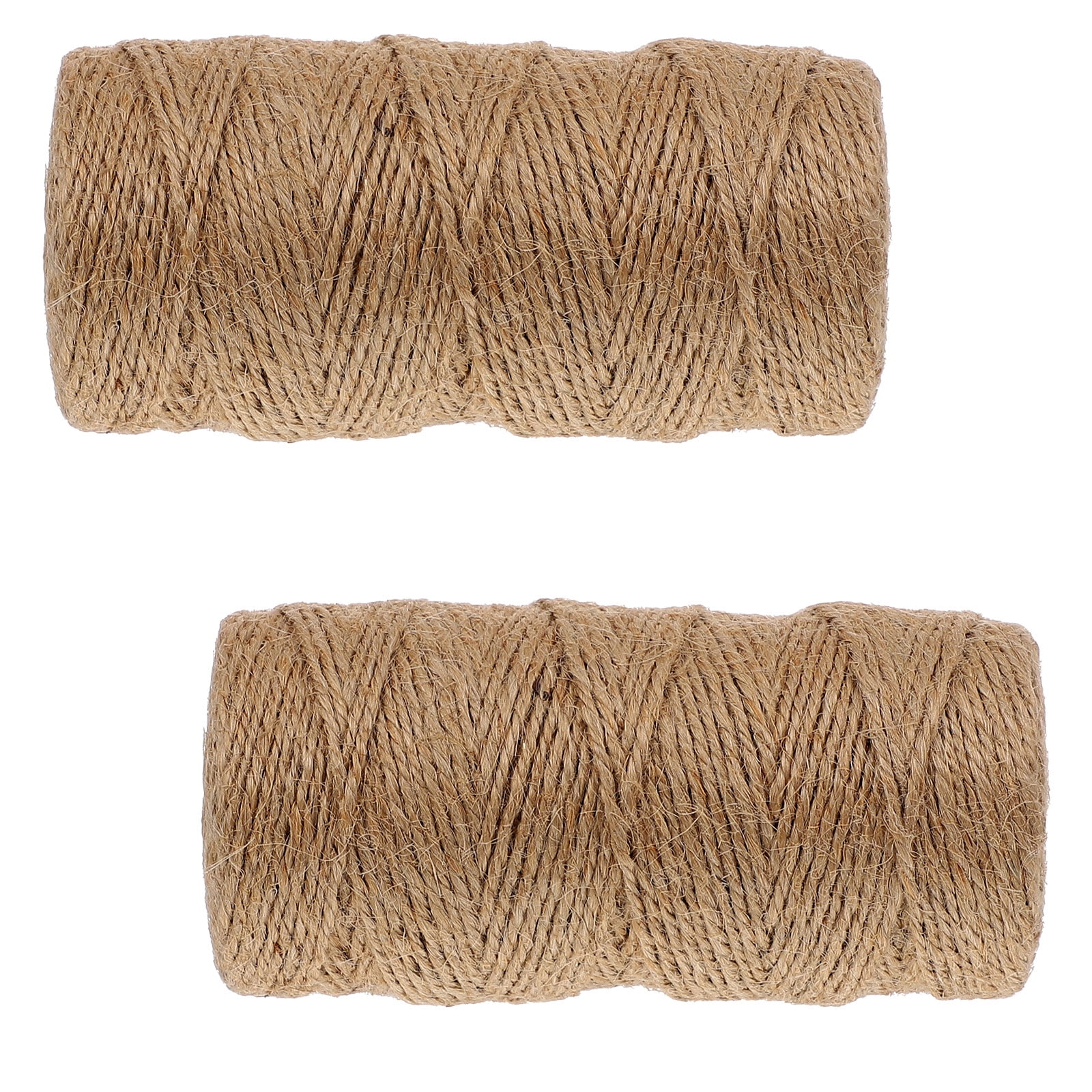 2 Rolls Rope DIY Jute Twine DIY Craft Accessory Rustic Burlap String ...