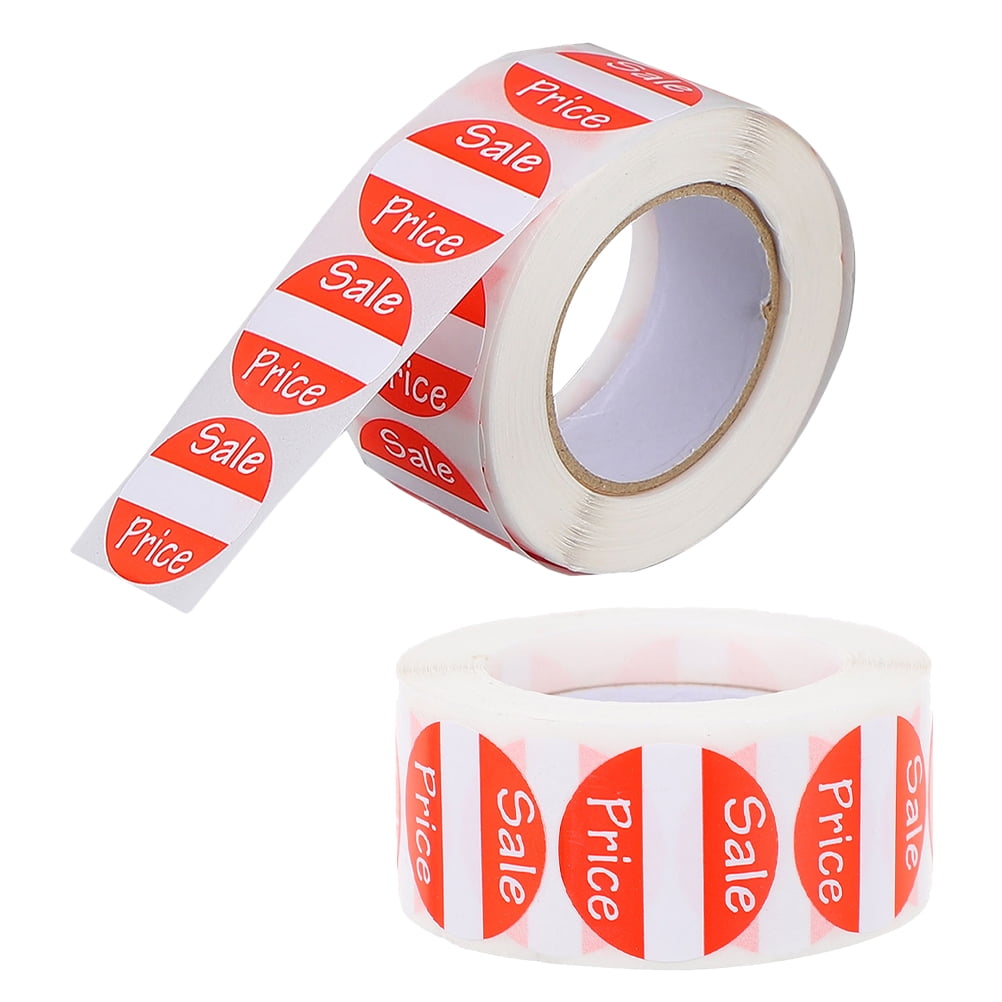 2 Rolls Sale Tags And Price Retail Stickers Ideal For Yard Sale Price ...
