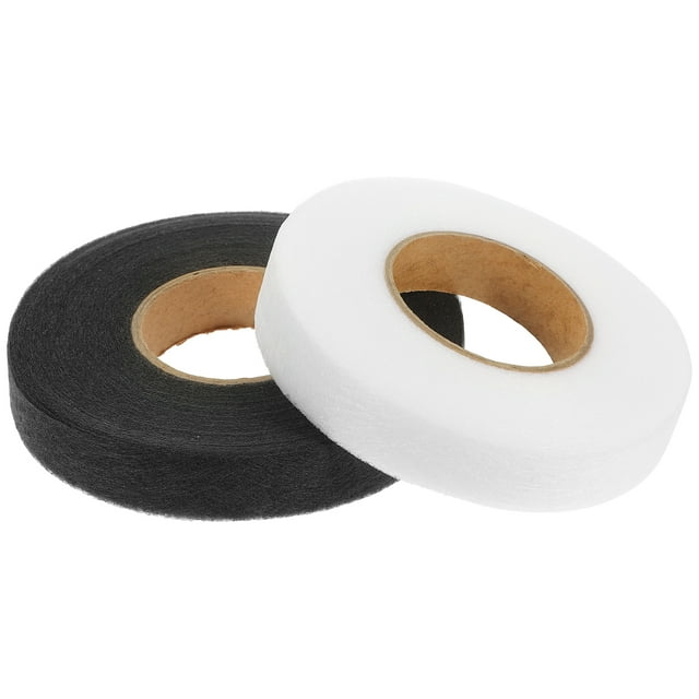 2 Rolls Sewing Fabric Hemming Tape Adhesive Double Side Sided No Supply ...