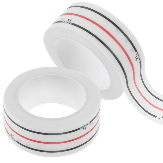 2 Rolls Sewing Tape Projects Items Quilting Supplies Tearable Diagonal ...