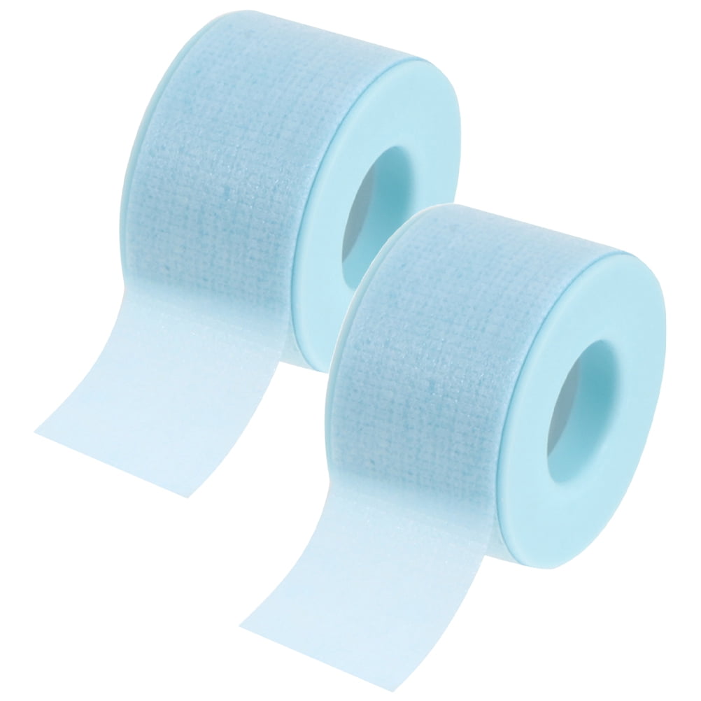 2 Rolls Silicone Gel Band Silica Lash Tapes Adhesive Eyelash Non-woven ...
