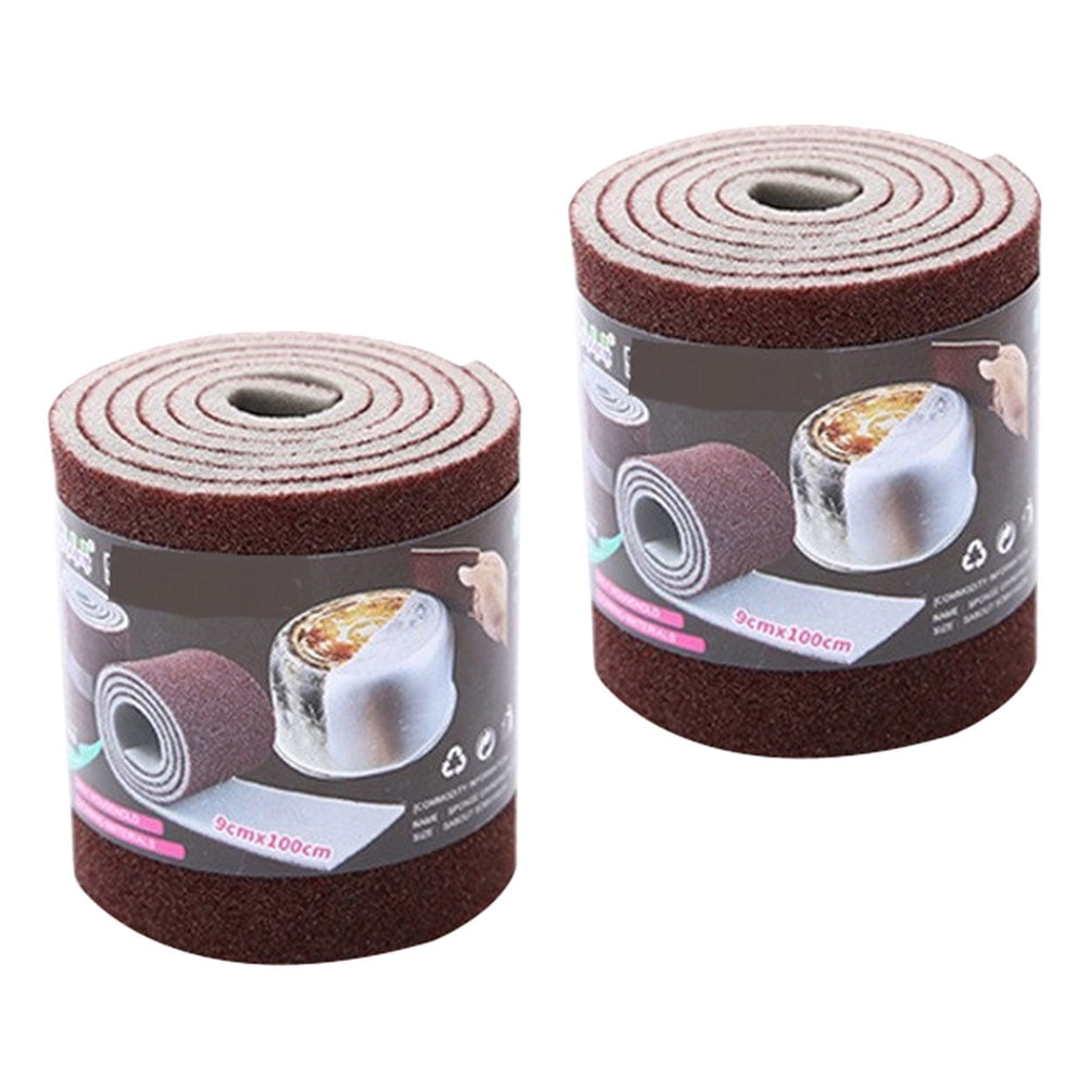 2 Rolls Sink Emery Replaceable Scrub Sponge Dad 100.00X9.00X0.50CM ...