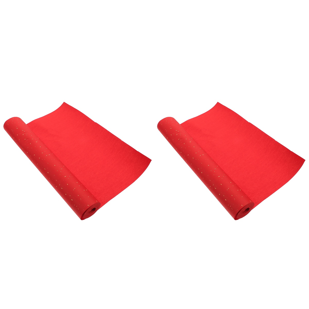2 Rolls Sprinkle Gold Rice Paper Chinese Ripe Xuan Painting Blank Red ...