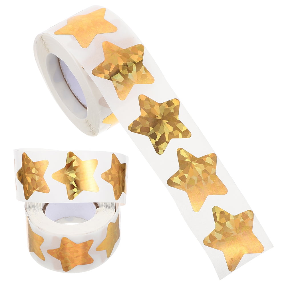 2 Rolls Star Reward Sticker Tiny Stickers Travel Toddlers Decor ...