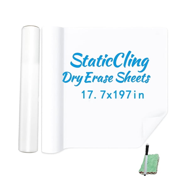 Dry Erase Paper Rolls and Whiteboards for Office and Classroom Use