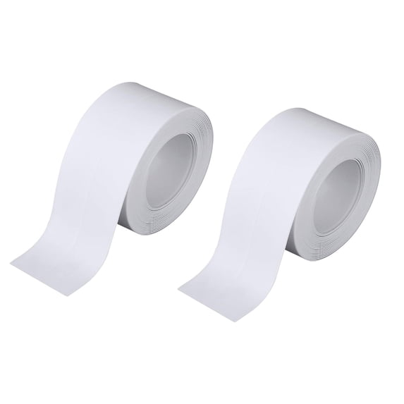 2 Rolls Stick On Waterproof PVC Tape Cabinet Sealing for Cabinet Drawer ...