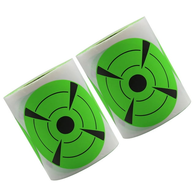 2 Rolls Sticker 125 Pcs Target Stickers Outdoor Sports Thickened Label ...
