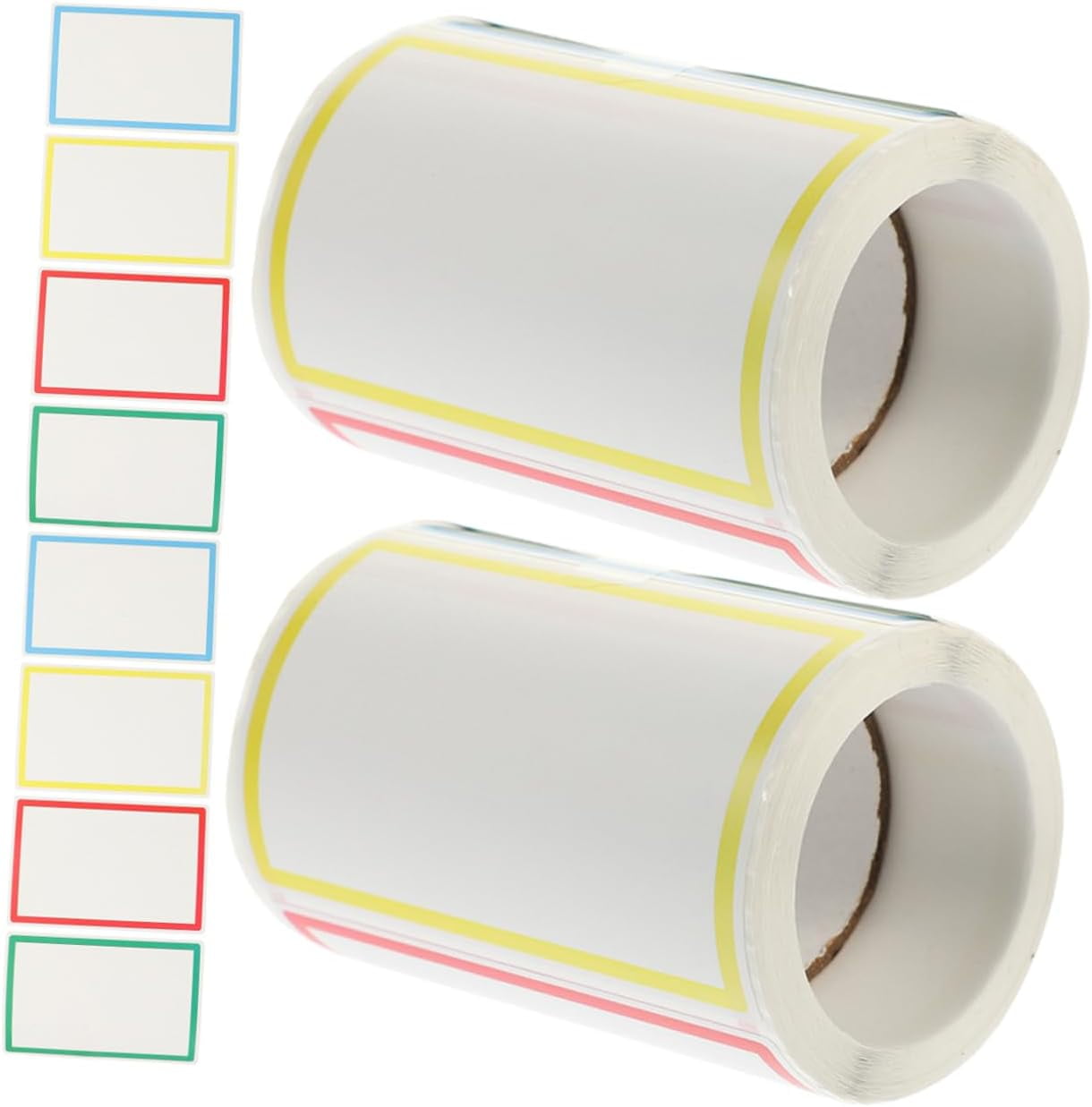 2 Rolls Sticker Blank Scrapbook Color Stickers Envelope Seal Stickers ...