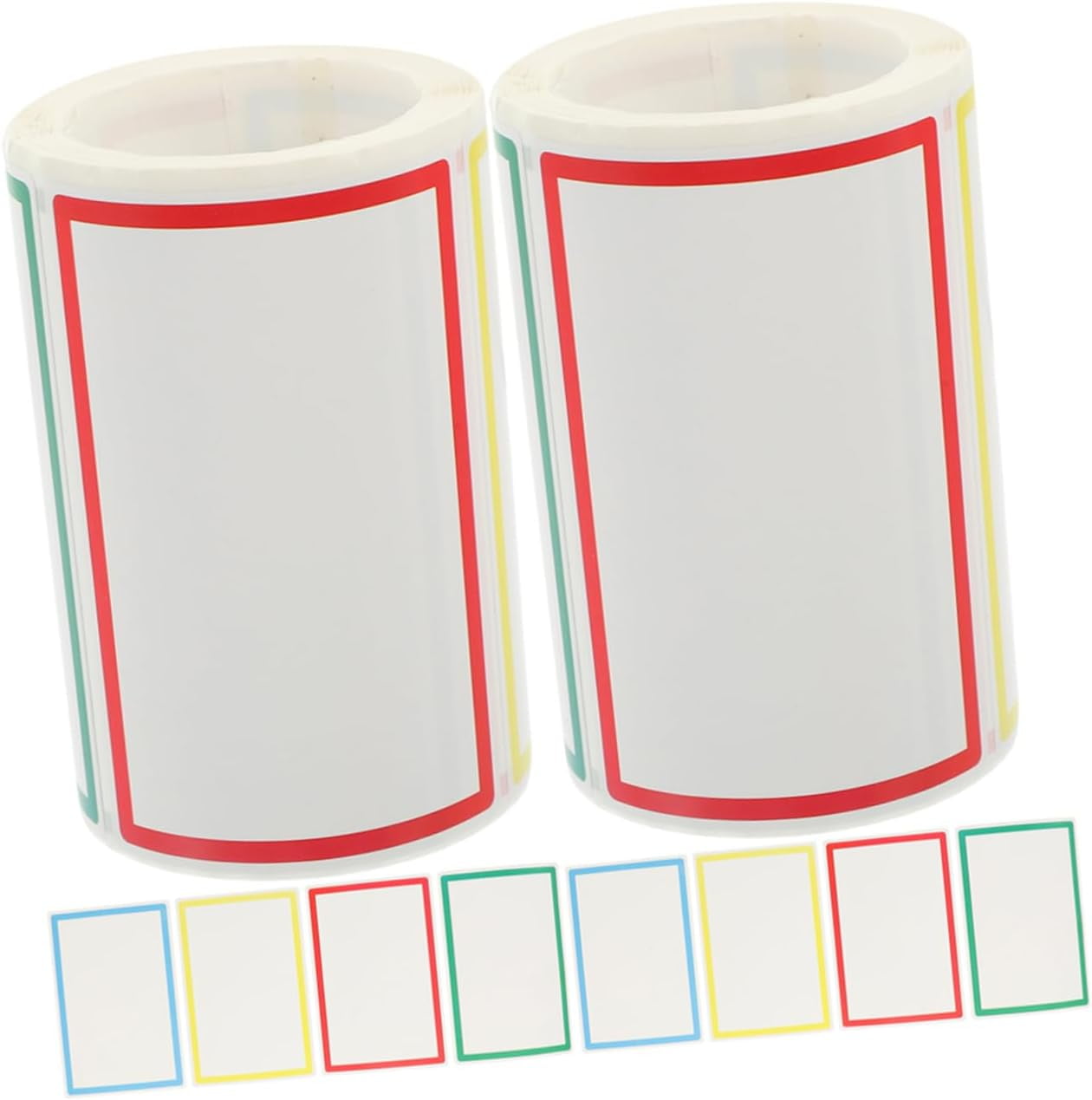 2 Rolls Sticker Color Stickers Envelope Seal Stickers Canning Labels ...