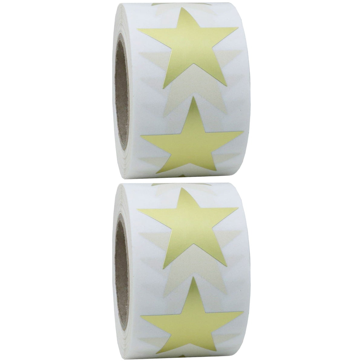 2 Rolls Sticker Pentagram Award Paper Star Stickers Child Student ...