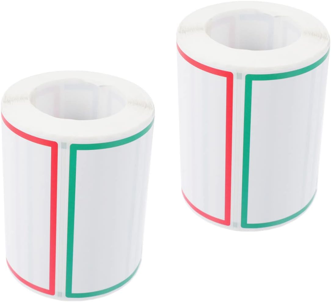 2 Rolls Stickers Cartoon Stickers Colored Labels Sticker Labels ...