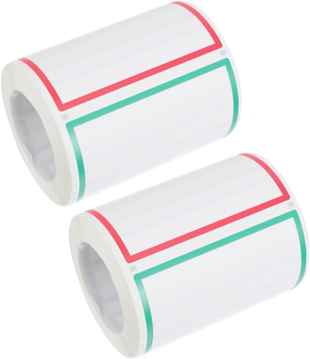 2 Rolls Stickers Colored Labels Ordinary Notes Cartoon Stickers ...